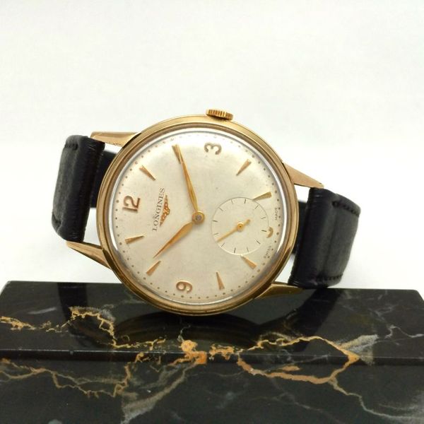 SOLD vintage Longines 9ct Gold cal.12.68z 1954 | WatchCharts Marketplace
