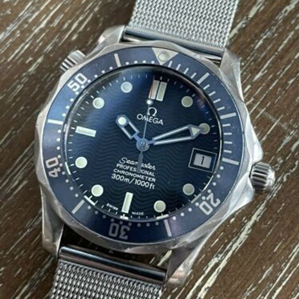 Omega Seamaster 300m Mid Size Chrono 25518000 2551.80.00 Wrist Watch ...