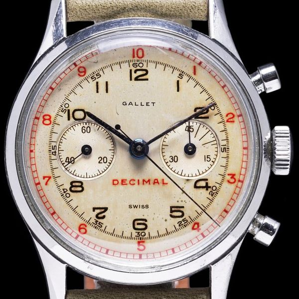 FS: 1960s Gallet MultiChron 45 Decimal Chronograph | WatchCharts