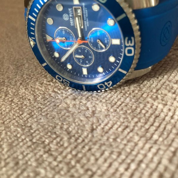 Deep Blue Master 1000 Diver Chronograph | WatchCharts Marketplace
