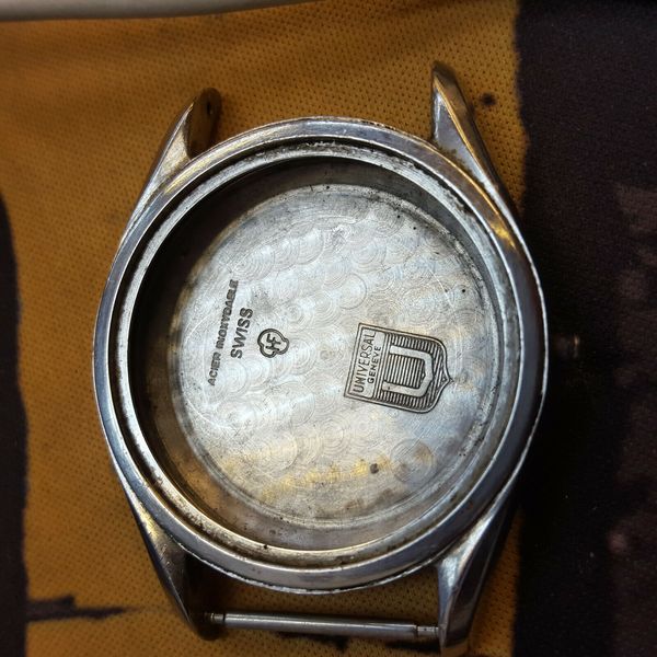 Universal Geneve Steel Watch Case 35mm Selling As Is | WatchCharts