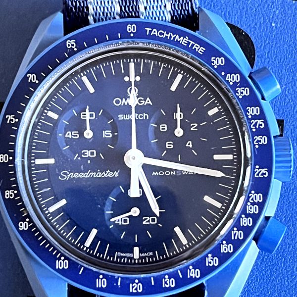 Swatch Omega X Mission To Neptune, Moonswatch Rubber Strap and Artem ...