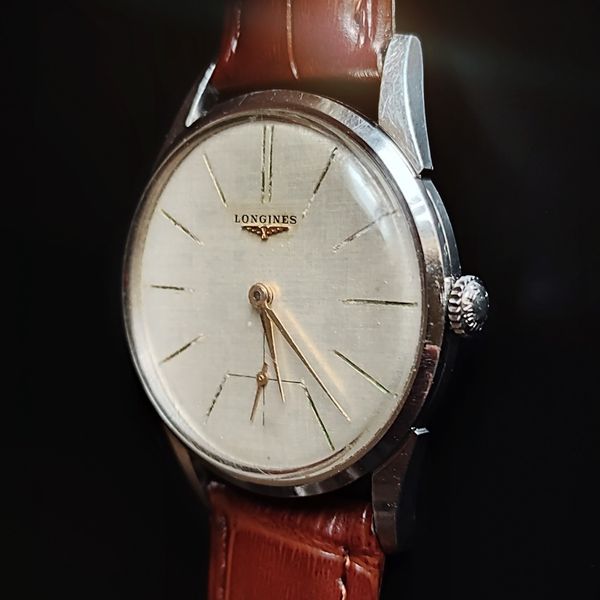Vintage Watch Longines cal. 12.68 Z Manual Winding (1950s) 17 Jewels ...