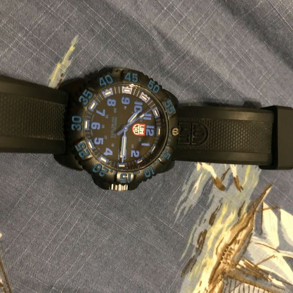 LUMINOX, BLUE HANDS BLACK DIAL. | WatchCharts