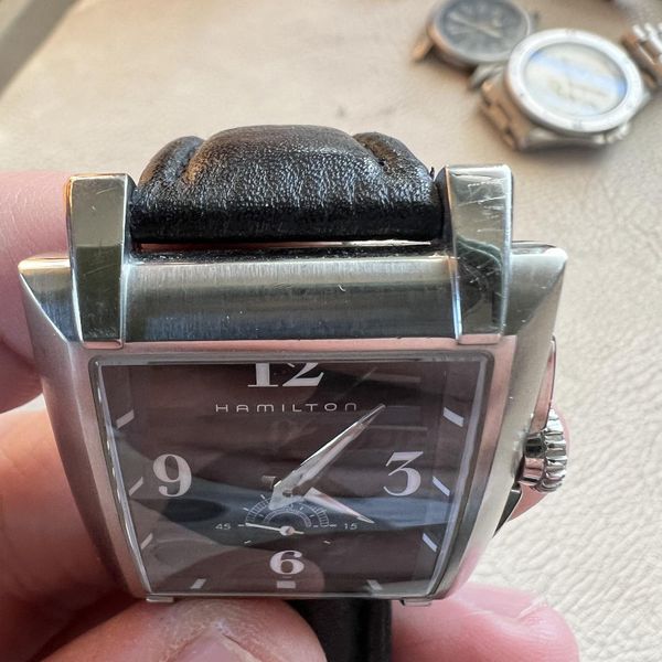 [WTS] Hamilton ‘Trent’ chunky tank watch - $170 | WatchCharts Marketplace