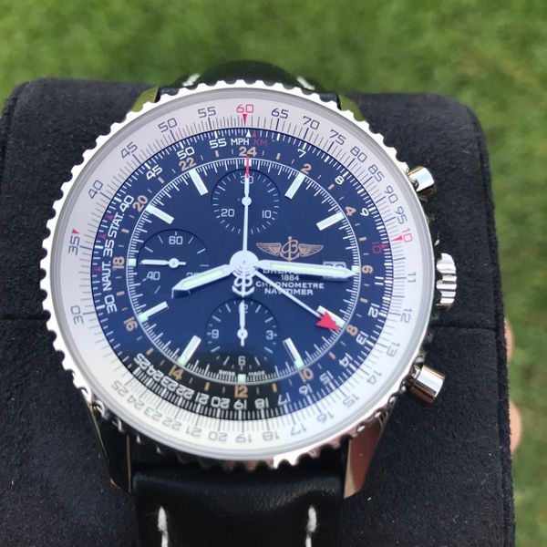 FS: Breitling Navitimer World A24322 GMT Chronograph 46mm | WatchCharts ...