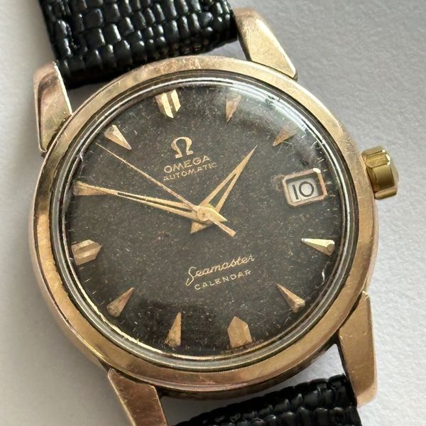 1958 OMEGA SEAMASTER AUTOMATIC 2849 GOLD CAPPED CAL. 503 - NEEDS ...