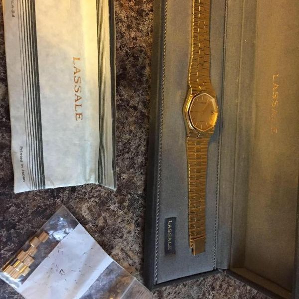 [WTS] VINTAGE SEIKO LASSALE QUARTZ WATCH--7752-5019--$275 obo | WatchCharts Marketplace