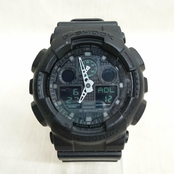[Used] CASIO Quartz watch / G-SHOCK / Digiana / Black / Black / Plain ...