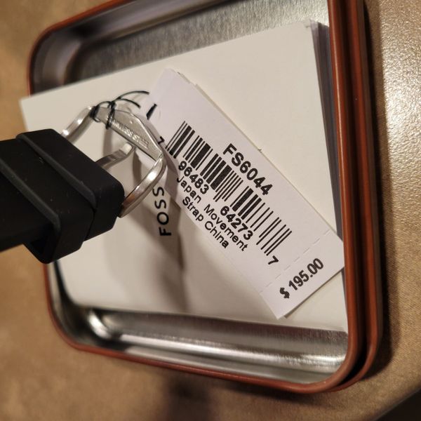 NEW NWT Fossil Tourer Chronograph yellow FS6044 chrono watch quartz ...