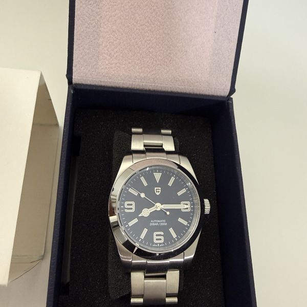 Pagani Design PD-1692 40mm NH35 Sapphire Crystal Black Dial - Explorer ...