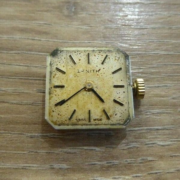 RARE VINTAGE ZENITH 17 JEWELS WRISTWATCH MOVEMENT. WORKING ...