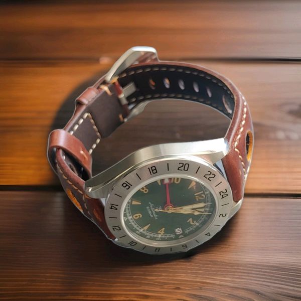 Custom Seiko Automatic GMT Field Watch Mod | WatchCharts Marketplace