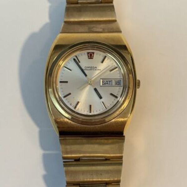 Vintage Omega Megaquartz 1970s Gold Coated | WatchCharts Marketplace