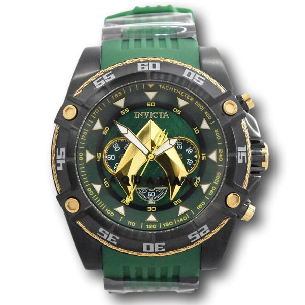 Invicta DC Comics Aquaman Men's 52mm Limited Edition Chronograph Watch ...