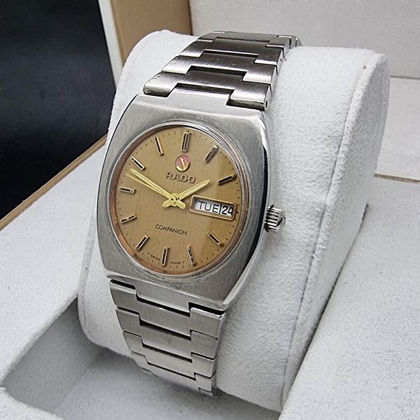 Rare Vintage Rado Companion Automatic Day/Date Watch | WatchCharts ...