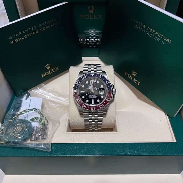 Rolex 126710blro gmt2 Pepsi jubilee 2021 | WatchCharts Marketplace