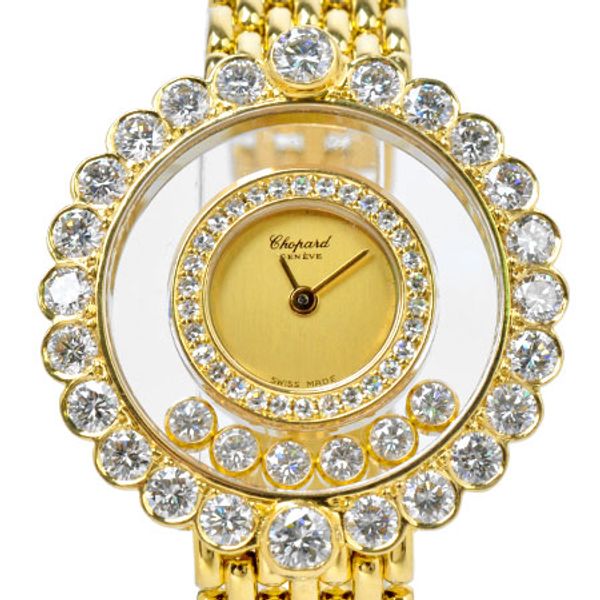 Chopard Chopard Happy Diamonds 6P Moving Diamond Double Diamond Bezel ...