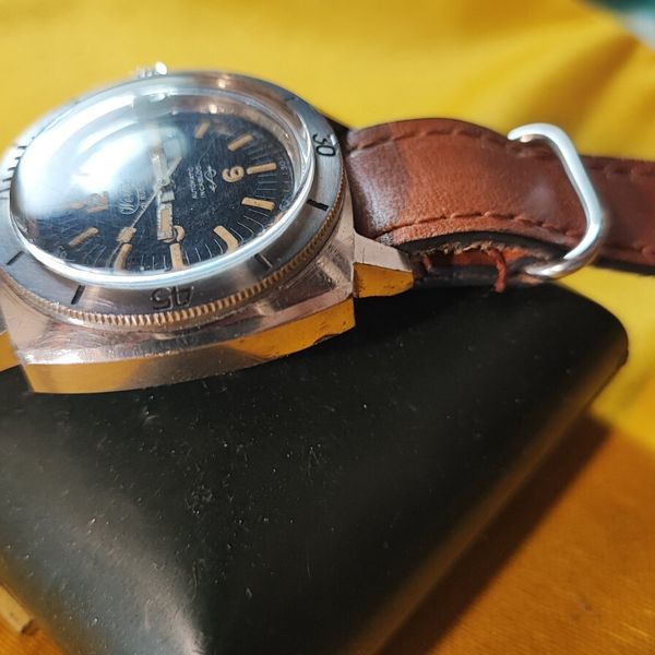 vintage diver watch baby panerai wertex automatic da 1 euro ...