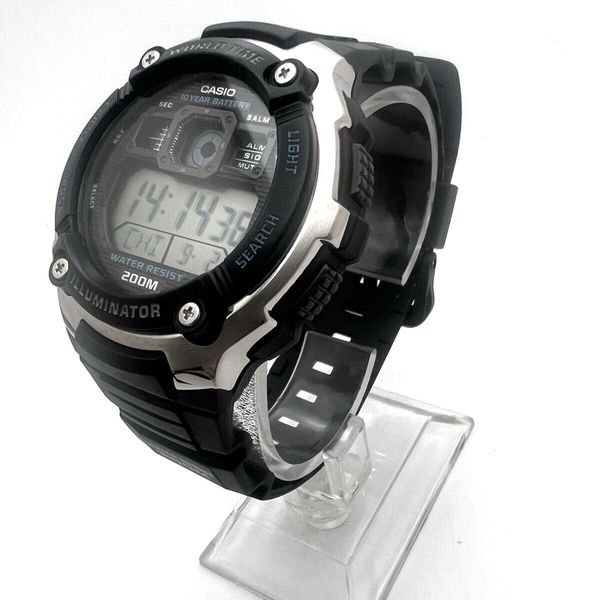 CASIO Menâ s Watch World Time Illuminator, Water Resist 200M ...