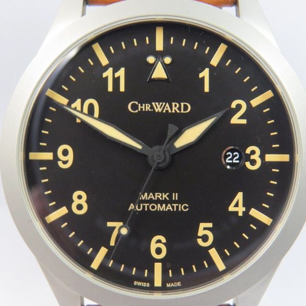 Christopher Ward C8 Pilot MK II â Vintage Edition Automatic watch ...