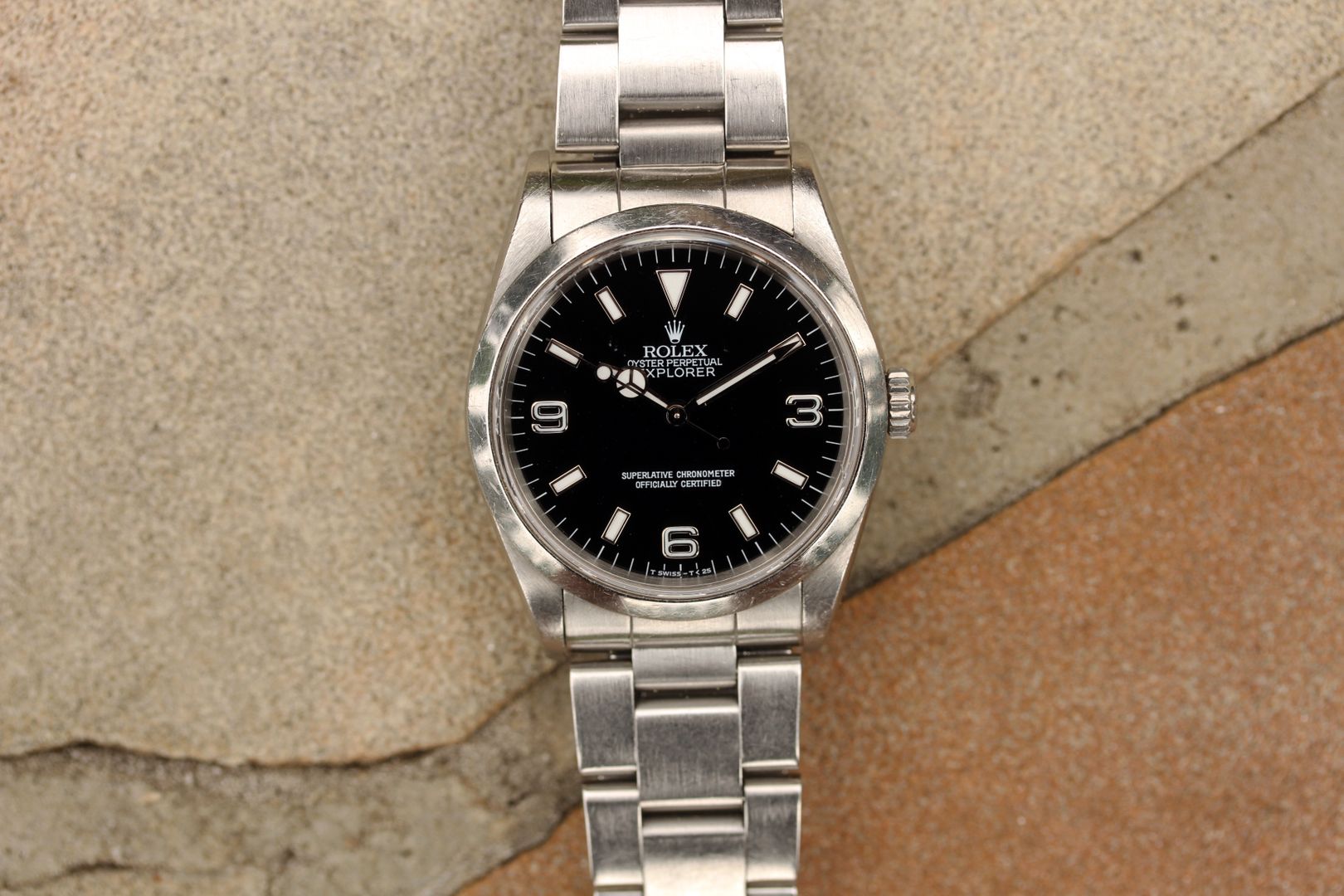 1991 Rolex Explorer 1 ref. 14270 Tritium Dial, Box & Papers | WatchCharts Marketplace