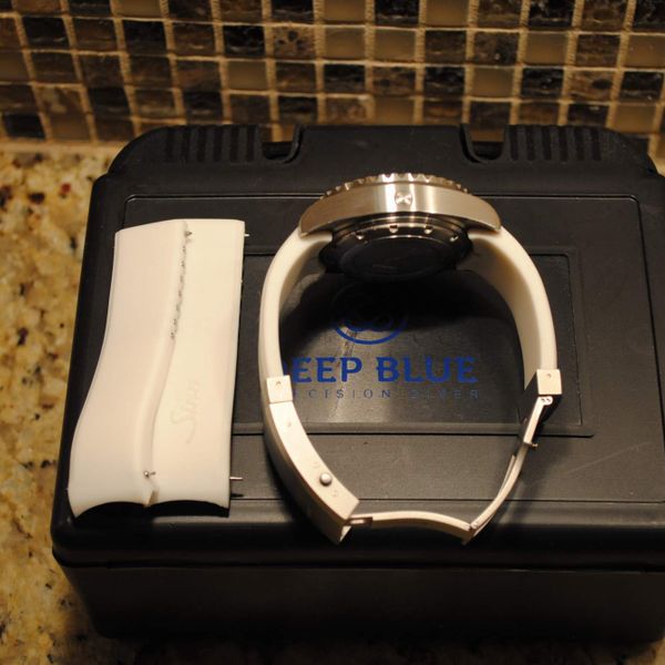 FS - Deep blue Master 2K II - White full lume dial - black hands - $575 ...