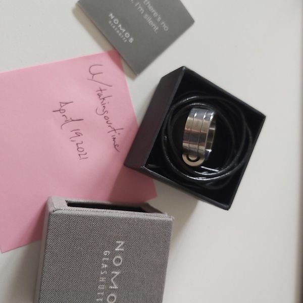 [WTS] Nomos Sundial Stainless Steel Ring | WatchCharts Marketplace