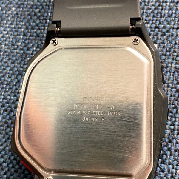 New Casio CMD-40 Remote Controller Retro Watch "Orginal Japan ...