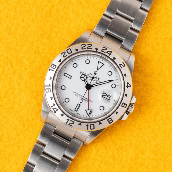 FS: 2001 Rolex Explorer II 16570 Polar with Box and Papers ...