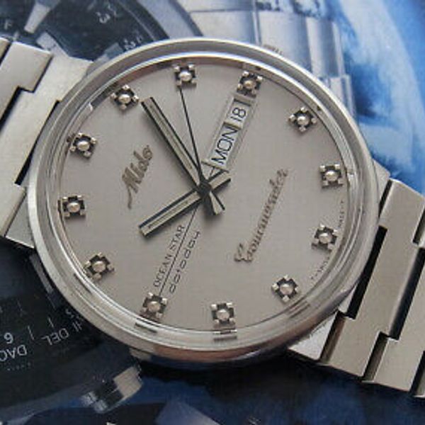NICE MIDO COMMANDER OCEAN STAR DATODAY MODEL 8269 AUTOMATIC SWISS MADE ...