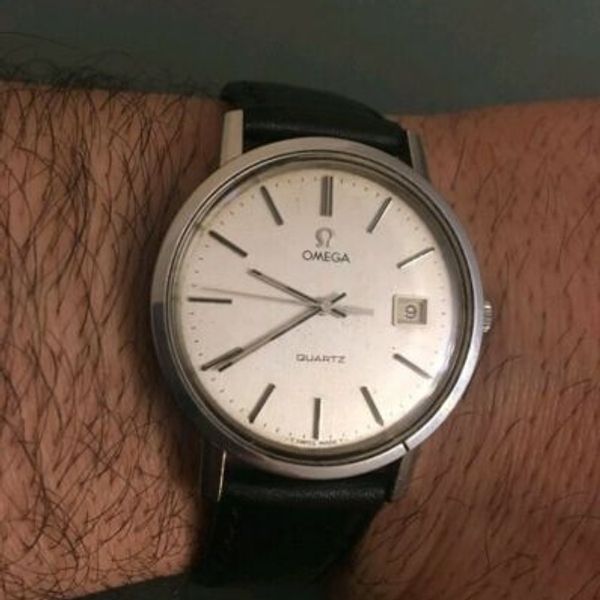 Vintage omega quartz watch cal 1342 working | WatchCharts Marketplace