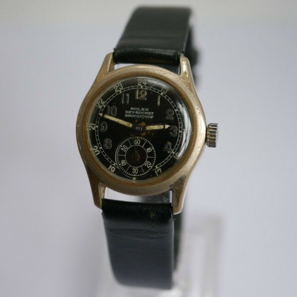 VINTAGE WW2 ROLEX SKY-ROCKET CANADIAN MILITARY AVIATORS PILOTS WATCH ...