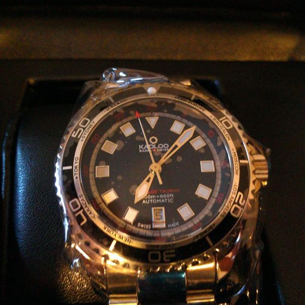 Kadloo Vintage Trophy Black Dial Stainless Steel BRAND NEW!!!!REDUCED ...