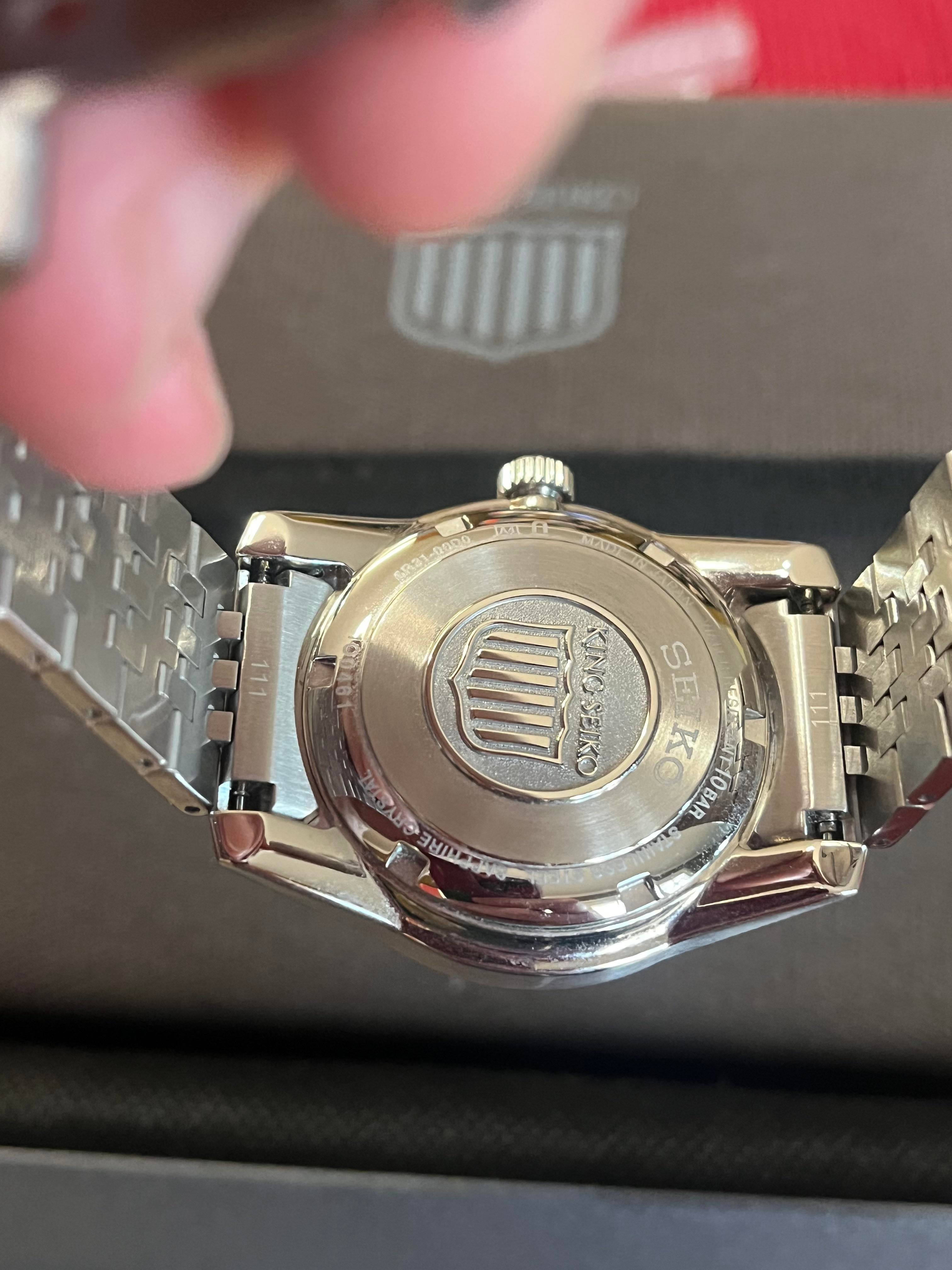 [WTS] SPB279 - Seiko King Seiko reissue on bracelet | WatchCharts ...