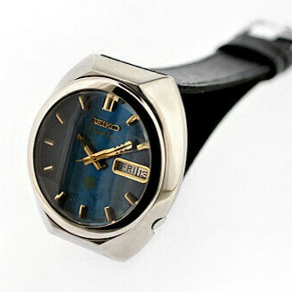 Seiko Advan 6106 7710 vintage automatic watch (faceted crystal, kanji ...