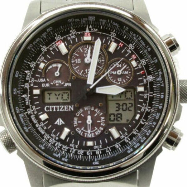 Citizen Promaster Sky PMV65-2271 Eco-Drive Solar Atomic Perfex Multi ...