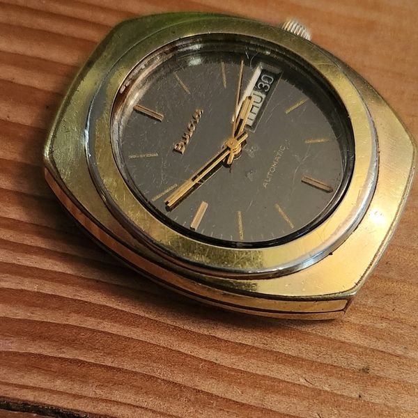 Vintage 1974 N4 Bulova Automatic 11 BSACB Wrist Watch. Parts Or Repair ...