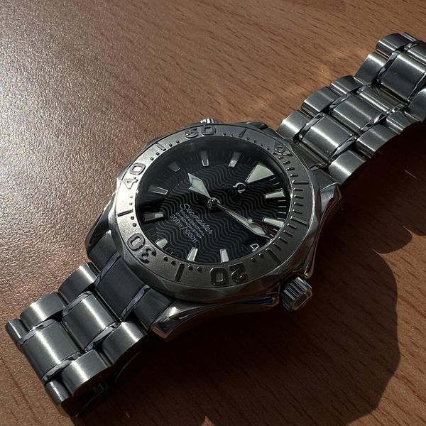 [WTS] Omega Seamaster 300m Mid-size (36mm) Chronomaster 18kt White Gold ...