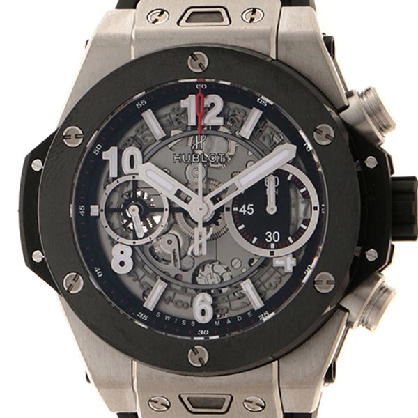 HUBLOT Hublot Watch Big Bang Unico Titanium 441.NM.1170.RX Self-winding Skeleton 100m Water ...