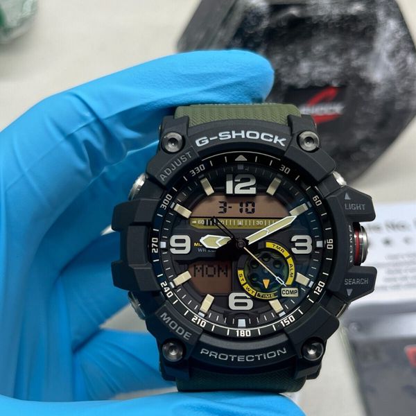 New Casio G-Shock Master of G Mudmaster Watch Green GG-1000-1A3DR ...