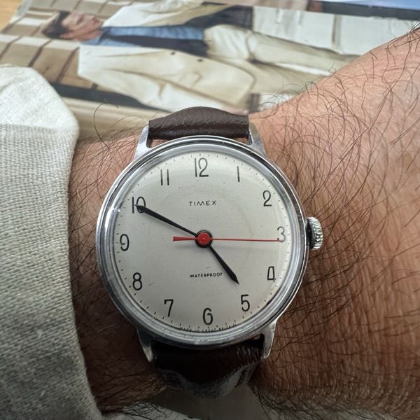 VINTAGE TIMEX SPRITE MODEL MECHANICAL WATCH MANUFACTURED GREAT BRITAIN ...