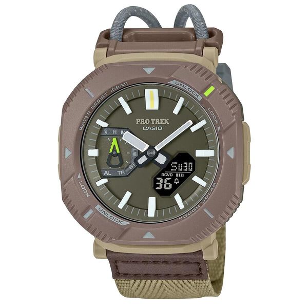 Casio Pro Trek Outdoor Climbing Rotary Bezel Solar Watch ProTrek PRJ ...