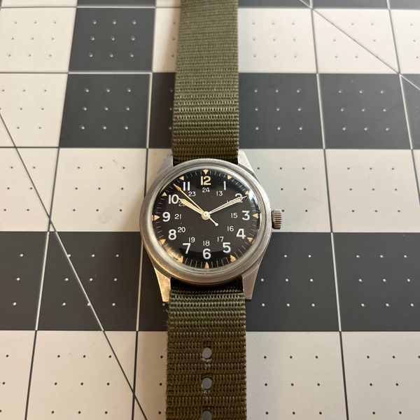 [WTS]1964 Benrus DTU-2A/P Vietnam-era field watch | WatchCharts Marketplace