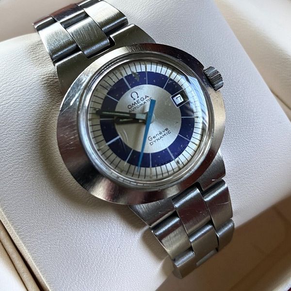 Omega Dynamic Automatic 'Bullseye Dial' Ladies Watch with Date Window ...