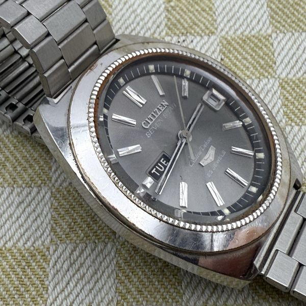 Citizen Seven Star Deluxe Automatic Mens Watch 1970s | WatchCharts ...