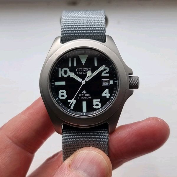 Citizen Promaster Tough PMU56-2371 "Original Ray Mears" Titanium Eco ...