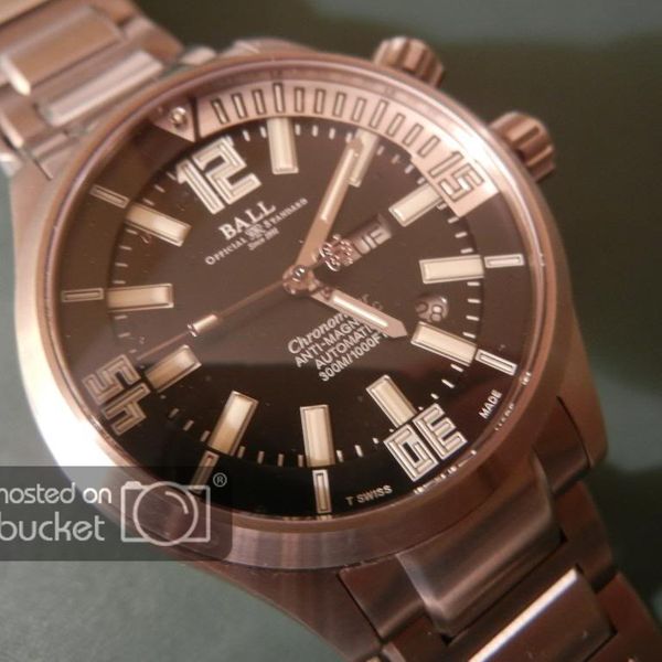 REDUCED AGAIN: BALL ENGINEER MASTER DIVER COSC CHRONOMETER - GREY BEZEL ...