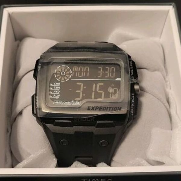 Timex Men's Digital Expedition Grid Shock Watch 50mm TW4B24900 100 ...