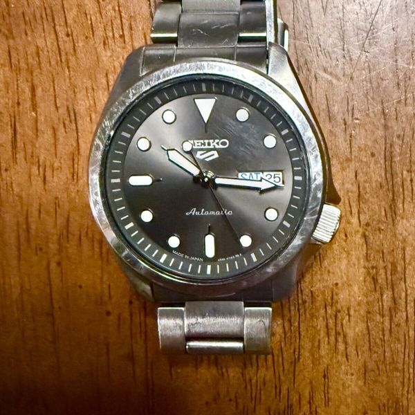 Seiko 5 Sports SRPE51 Automatic Watch - Grey Face, 40 mm | WatchCharts ...